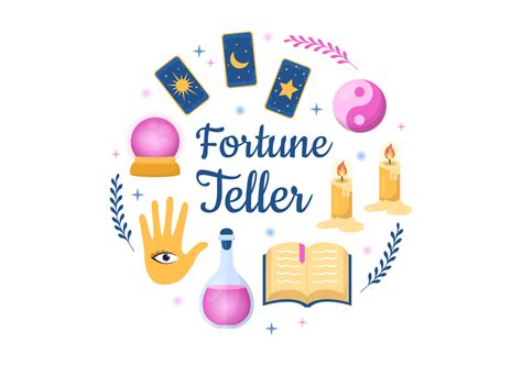 Vintage Fortune Teller Clipart
