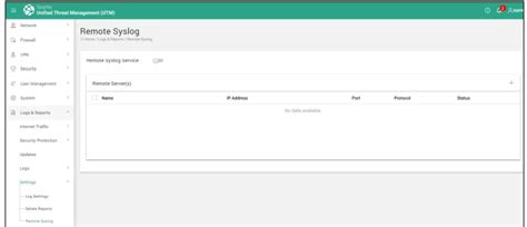 Seqrite Firewall Remote Syslog Configuration Support Services