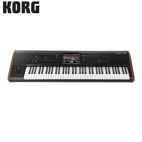 Korg Kronos2 73 73 Key Synthesizer Workstation Keyboard Black Online At Best Price In