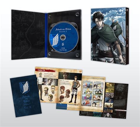 「進撃の巨人」season3 Blu Ray And Dvd 第6巻 Tvアニメ「進撃の巨人」season 3