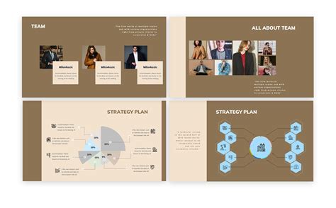 Hertyle Google Slides Template Restaurant Website Templates