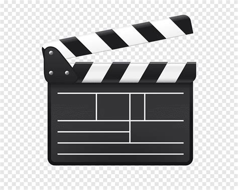 Free Download Film Clapperboard Computer Icons Rectangle Black Png