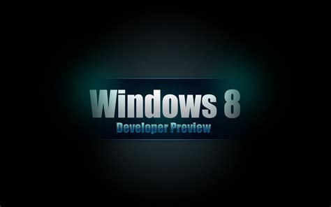 Windows 8 Developer Preview Wallpaper