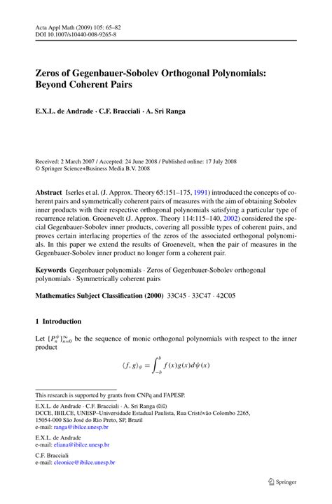 pdf zeros of gegenbauer sobolev orthogonal polynomials beyond