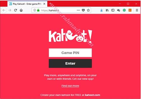 Instant Quiz Dengan Kahoot Part 1 Rahmadya Trias Handayanto