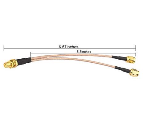 Superbat Sma Splitter Cable Rp Sma Female To Dual Sma Male V Type Sma