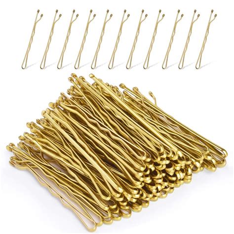Morgles Blonde Hair Bobby Pins 120pcs 2inches Gold Hair