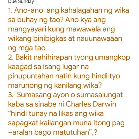 Ano Ano Ang Kahalagahan Ng Wika Sa Buhay Ng Tao Ano Kaya Ang Mangyayari Images And Photos Finder