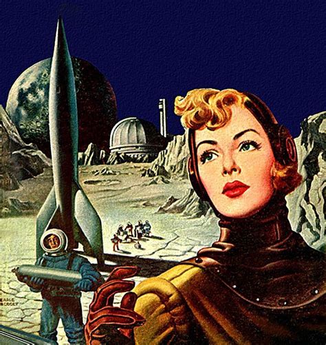 1950s Space Art Science Fiction Art Sci Fi Art 70s Sci Fi Art