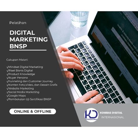 Jual Pelatihan Sertifikasi Digital Marketing BNSP Shopee Indonesia