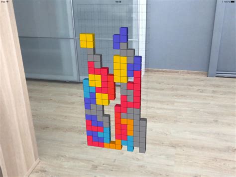 Augmented Reality Tetris Made With Arkit And Scenekit