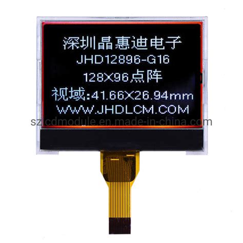 1 8 Inch 12896 St7571 Dfstn Good Contrast Monochrome Graphic Lcd Displays Lcd Displays And