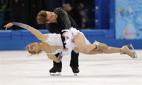 Pernelle Carron 2014 Sochi Winter Olympics Figure Skating Ice Dance