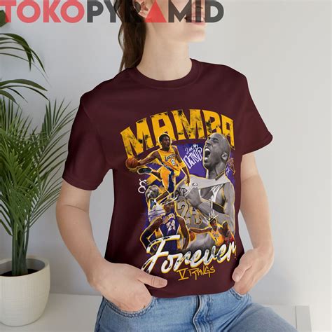 Kobe Bryant Mamba Forever Shirt Tokopyramid