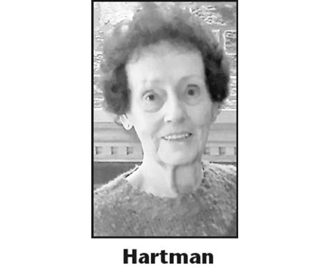 Florence Hartman Obituary 1933 2023 Fort Wayne In Fort Wayne