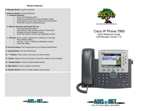 Cisco Phone Speakerphone Button