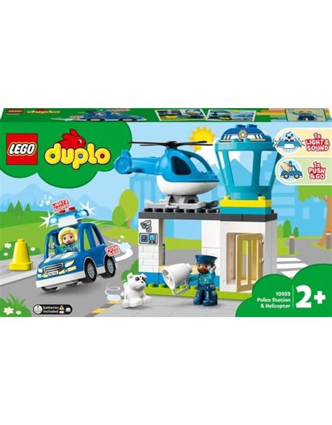 Lego Lego Duplo Politiebureau En Helikopter 10959 H Blok And Toys