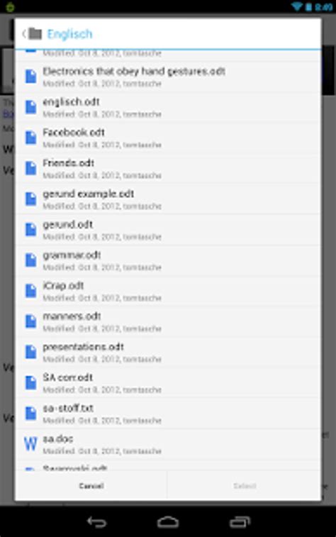 Android 용 Libreoffice Openoffice Document Reader Odf Apk 다운로드