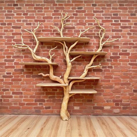 Wall Tree Bookshelf Etsy