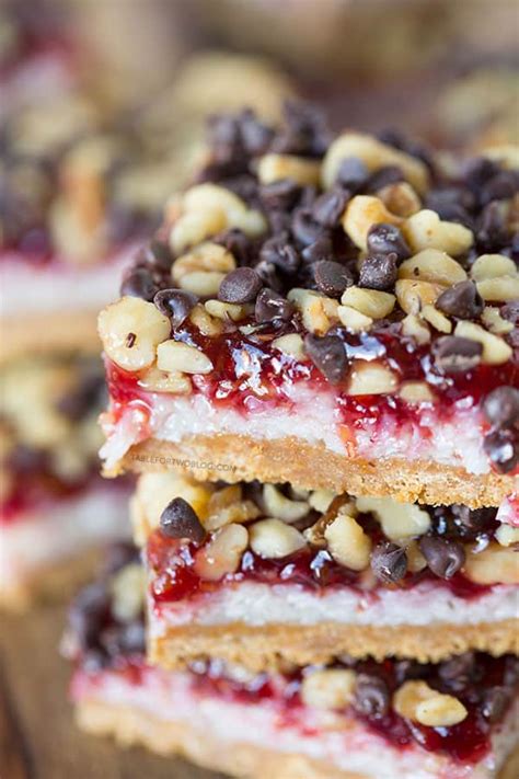 Raspberry Coconut Bars Table For Two® By Julie Chiou