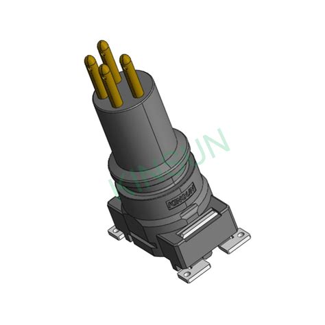 M8 A Code 3pin 4pin 6pin 8pin 两件式公母头胶芯连接器 Smd 版本 专业m8 A Code 3pin 4pin 6pin 8pin 两件式公母头