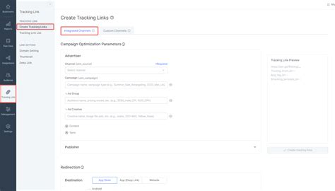 Creating Tracking Links In The Airbridge Dashboard Airbridge Help Center