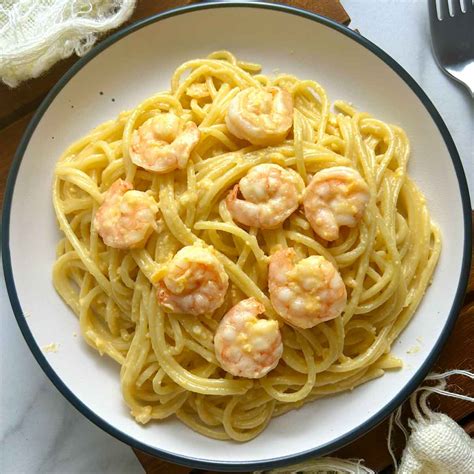 Creamy Salted Egg Pasta