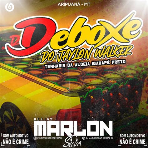 CD DEBOXE DO JAYLON WALKER ELETRO FUNK Balada G