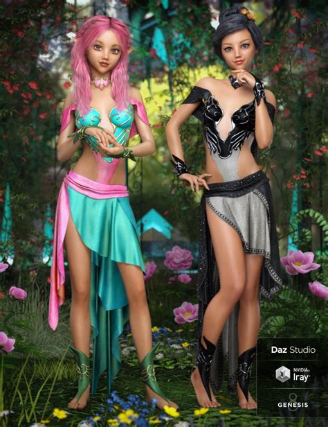 Fantasy Wrap For Genesis 3 Females Textures 3d Community