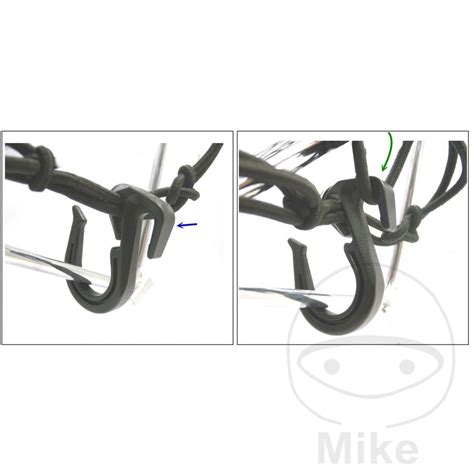 Cargo Net 40x40cm 6 Hooks Black Jmp With Plastic Hooks Motorcycle