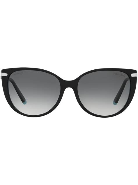 Tiffany And Co Eyewear Tiffany T Cat Eye Sunglasses Black Farfetch