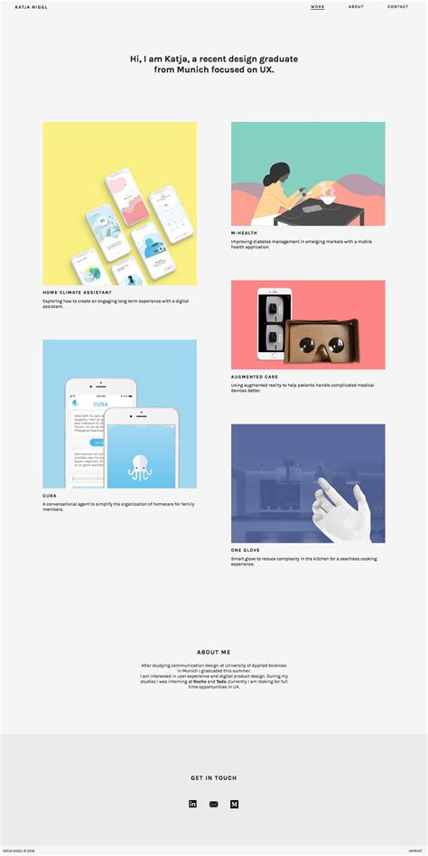 Ux Portfolio Examples For Beginners Xperience Users