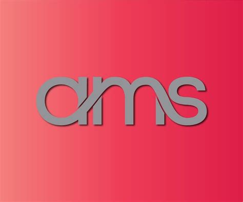 Premium Vector Ams Initial Letter Mark Ligature Style Logo Design