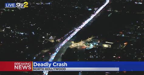 Deadly Crash Causes Traffic In North Hollywood Cbs Los Angeles