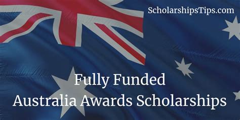 Fully Funded Australia Awards Scholarships Scholarships Tips