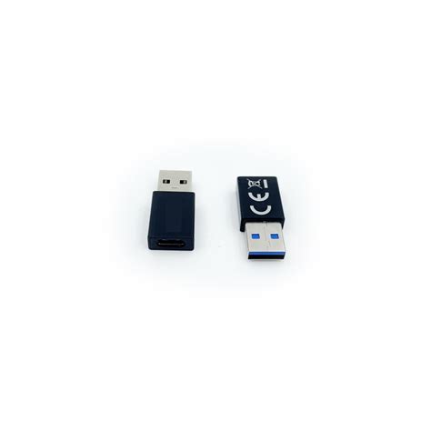 Преходник Otg Usb 3 0 към Usb C майка баща Универсален Черен Emag Bg