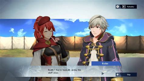 Fire Emblem Warriors Anna And Robin Mf Support Conversation Youtube