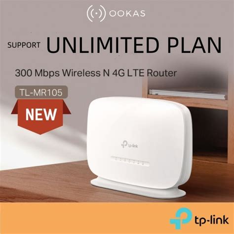 Tp Link Tl Mr Mr Unlimited Wireless N G Lte Modem Wifi Router Direct Sim Mobile Mod