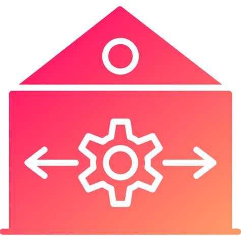 Space Utilization Generic Gradient Fill Icon