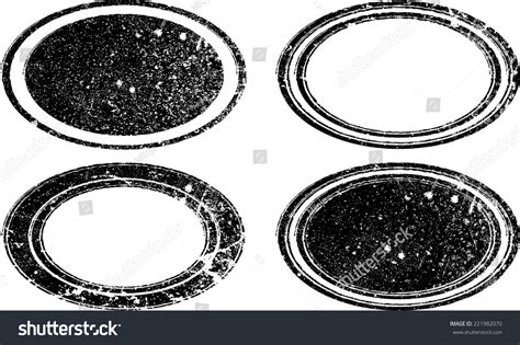 Set Grunge Rubber Texture Stamp Vector Stock Vector Royalty Free
