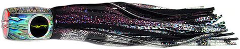 Black Bart Mahi Candy Trolling Lure Purpleblack Dot