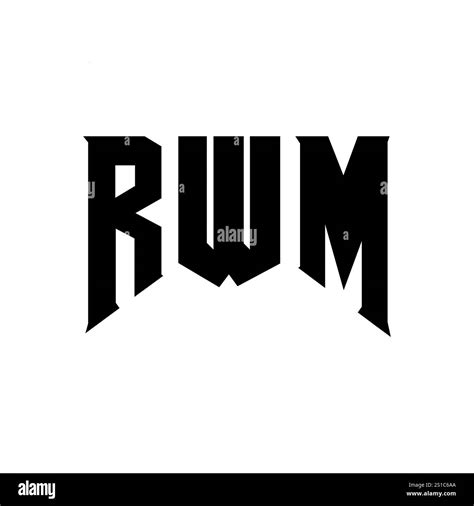 Rwm Technology Company Logo Stock Vector Images Alamy