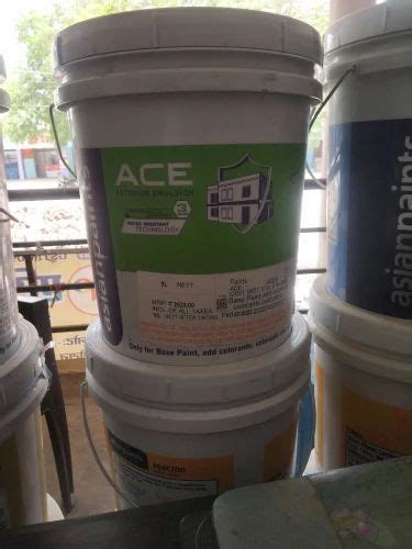 Ace Ext Emulsion Paints Packaging Size Bucket Of Litre At Rs