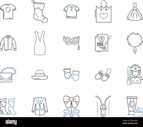 Education Sector Line Icons Collection Learning Curriculum Instruction Academics Pedagogy