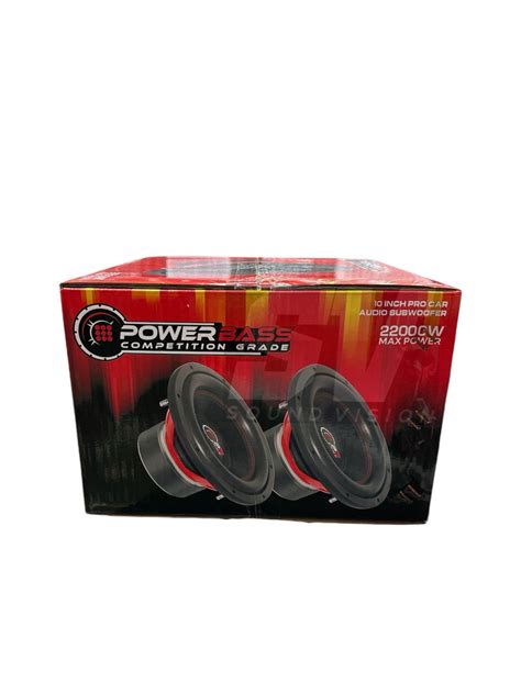 Powerbass Ultra 10d4 Subwoofer 🔊 Sound Vision