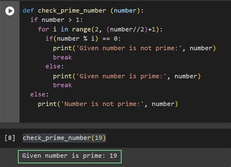 Write A Program To Check Whether A Number Is Prime Or Not In Python Python Guides