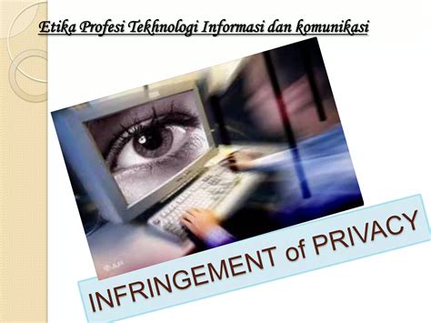Slide Infringement Of Privacy Pptx