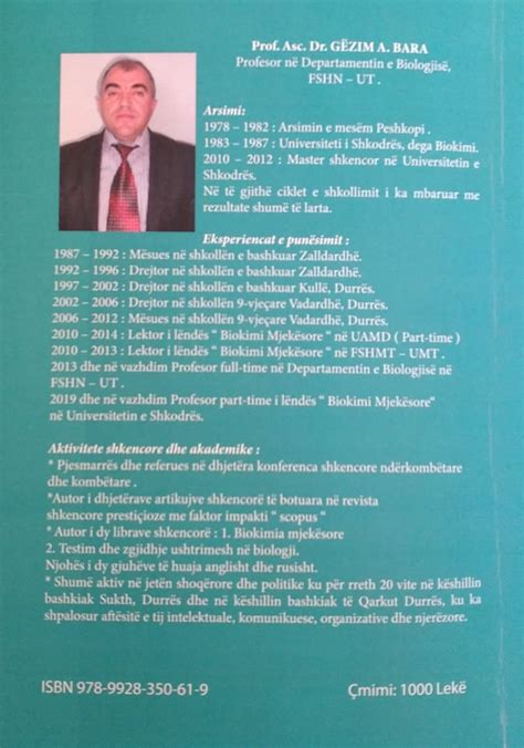 Rreth Librit Intervistë Me Vetveten Të Autorit Gëzim Bara Fjala