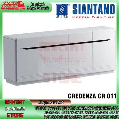 Jual Kargo CREDENZA CR 011 SIANTANO BUFFET TV TIPI MEJA 4 PINTU 4