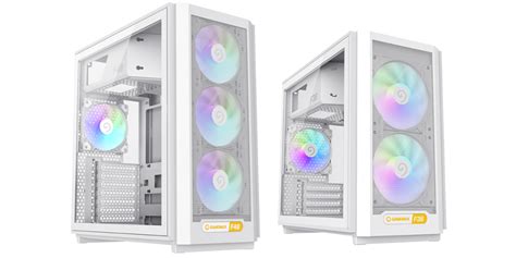 Gamemax Introduces F46 Atx And F36 Matx Gaming Cases Designed To Support Hidden Connector